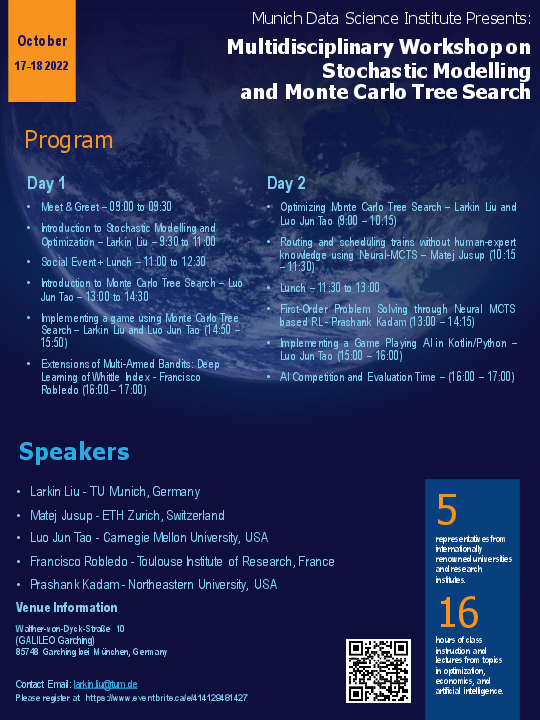 Multidisciplinary Workshop on Stochastic Modelling and Monte Carlo Tree ... Multidisciplinary Workshop on Stochastic Modelling and Monte Carlo Tree ...